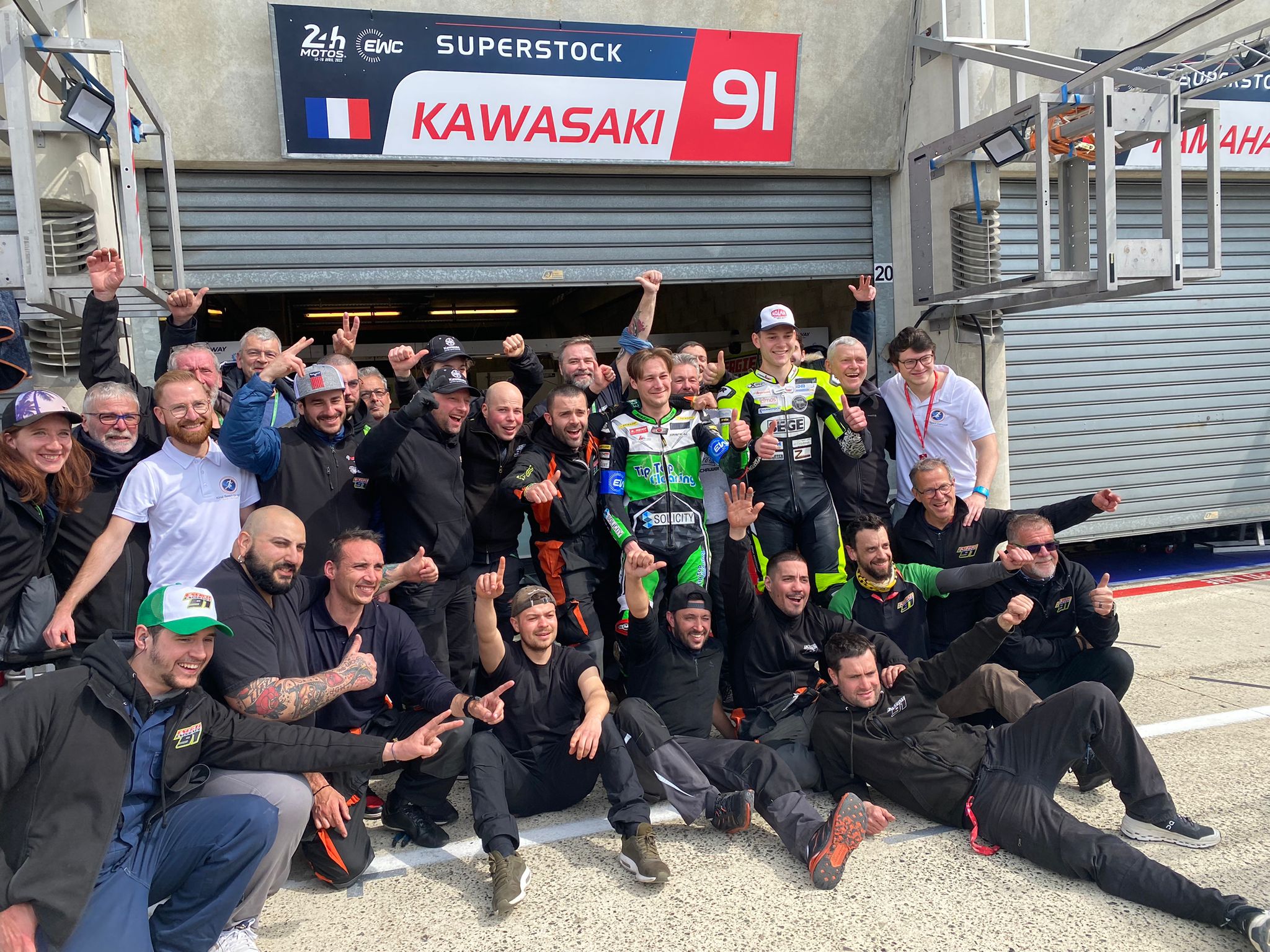 Le Mans: Platz 13 in der Wertung Superstock – Fetz-Racing